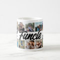 Simple Best Funcle Ever Photo Collage Coffee Mug | Zazzle