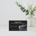 Simple Black Car Model Business Card | Zazzle