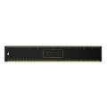 Simple Black & Gold Foil Effect, Company/Event Ruler | Zazzle