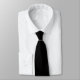 Simple Black White PRIEST PASTOR CLERGY Custom Neck Tie | Zazzle