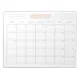 Simple Blank Monthly Calendar Planner Notepad | Zazzle