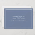 Simple Blue Baby Minimalist Minimal Classic Cute Announcement | Zazzle