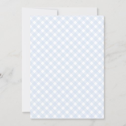 Simple Blue Baby Shower Classic Invitation | Zazzle