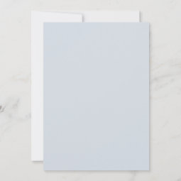 Simple Blue Baby Shower Invitation | Zazzle