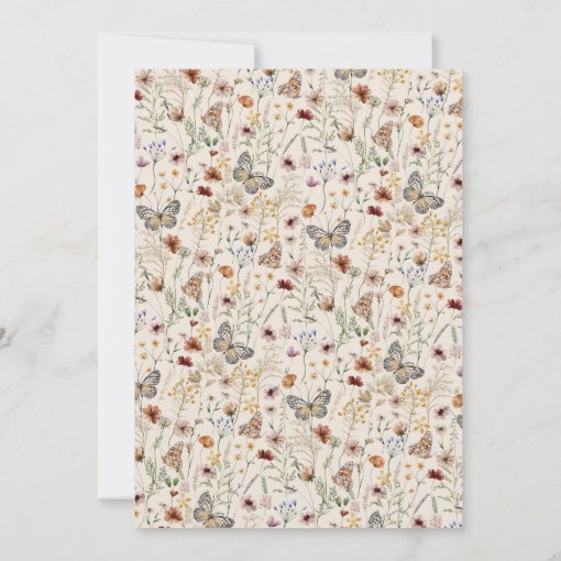 Simple Boho Wedding Invitation | Zazzle