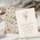 Simple Boho Wedding Invitation | Zazzle