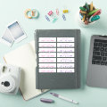 Simple Book Nameplate Name Sticker | Zazzle