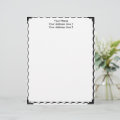 Simple Border Custom Letterhead | Zazzle