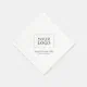 Simple Branded Custom Business Logo Promotional Napkins | Zazzle