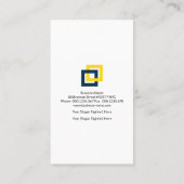 Simple Building Blocks Rebar Structural Engineer Business Card | Zazzle