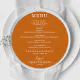 Simple Burnt Orange Round Wedding Dinner Menu | Zazzle