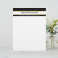 SIMPLE BUSINESS LETTERHEAD :: hi-tech zing 3 | Zazzle