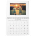Simple Captions Photo Calendar | Zazzle