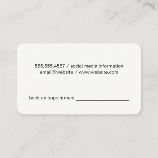 Simple Circle / (Orange / Red) Business Card | Zazzle