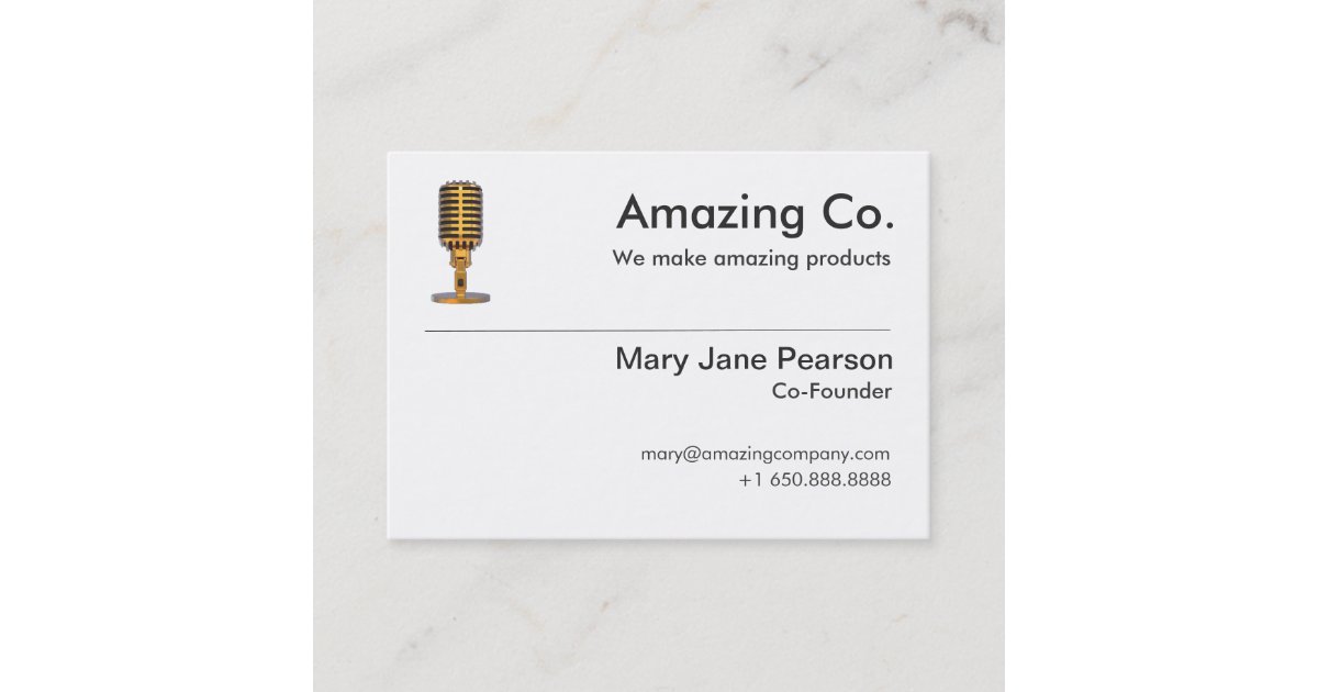 Simple Co Founder Founder Logo Professional Business Card Zazzle simple-co-founder-founder-logo-professional-business-card-zazzle