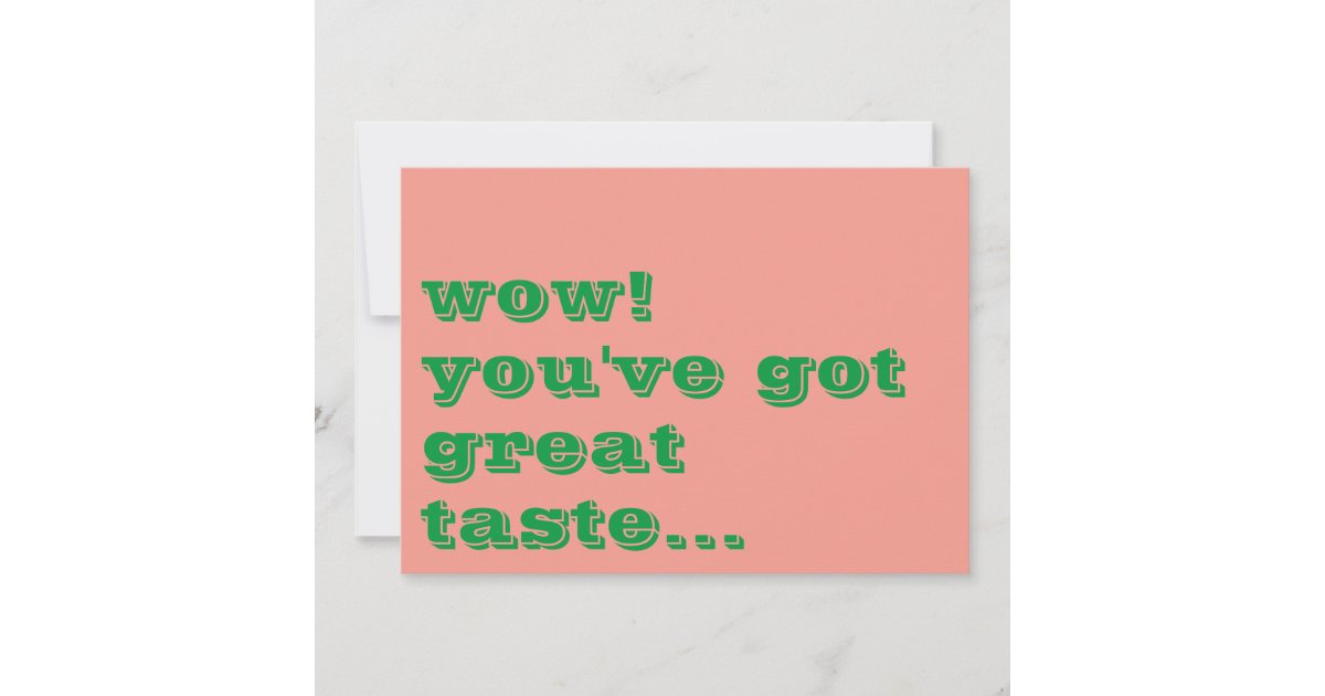 Simple Colorful Pink Kelly Green Small Business Thank You Card | Zazzle
