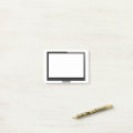 Simple Computer Monitor Design Post-it Notes | Zazzle