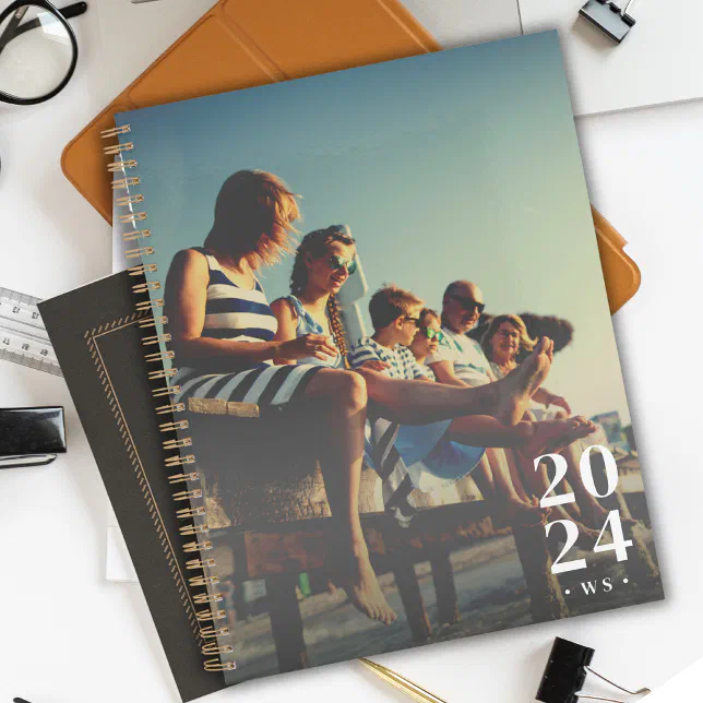 Simple Create Your Own Personalized Photo Planner | Zazzle