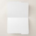 Simple Custom Business Logo And Text File Folder | Zazzle