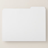 Simple Custom Business Logo And Text File Folder | Zazzle