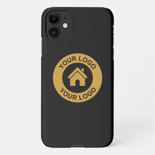 Simple Custom Business Logo iPhone Case | Zazzle
