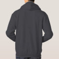 Simple Custom company business logo in white on Hoodie | Zazzle