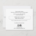Simple Custom Coupon code Business Logo Thank You Card | Zazzle