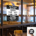 Simple Custom Office Hours Sign | Zazzle