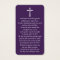 Simple Custom Photo Holy Cross Memorial Cards | Zazzle