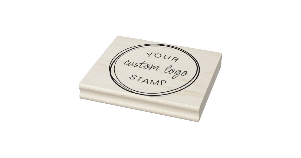 Simple Custom Rubber Stamp | Zazzle