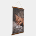 Simple Cute Birth Stats Photo Baby Nursery Hanging Tapestry | Zazzle