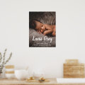 Simple Cute Birth Stats Photo Baby Nursery Poster | Zazzle