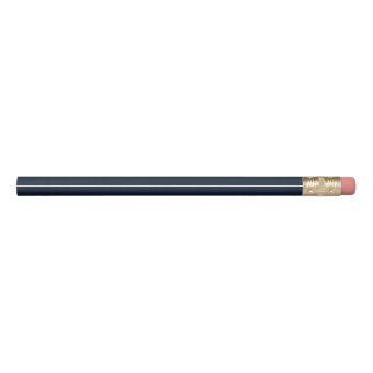 Simple Cute Blue Personalized Name School Pencil | Zazzle