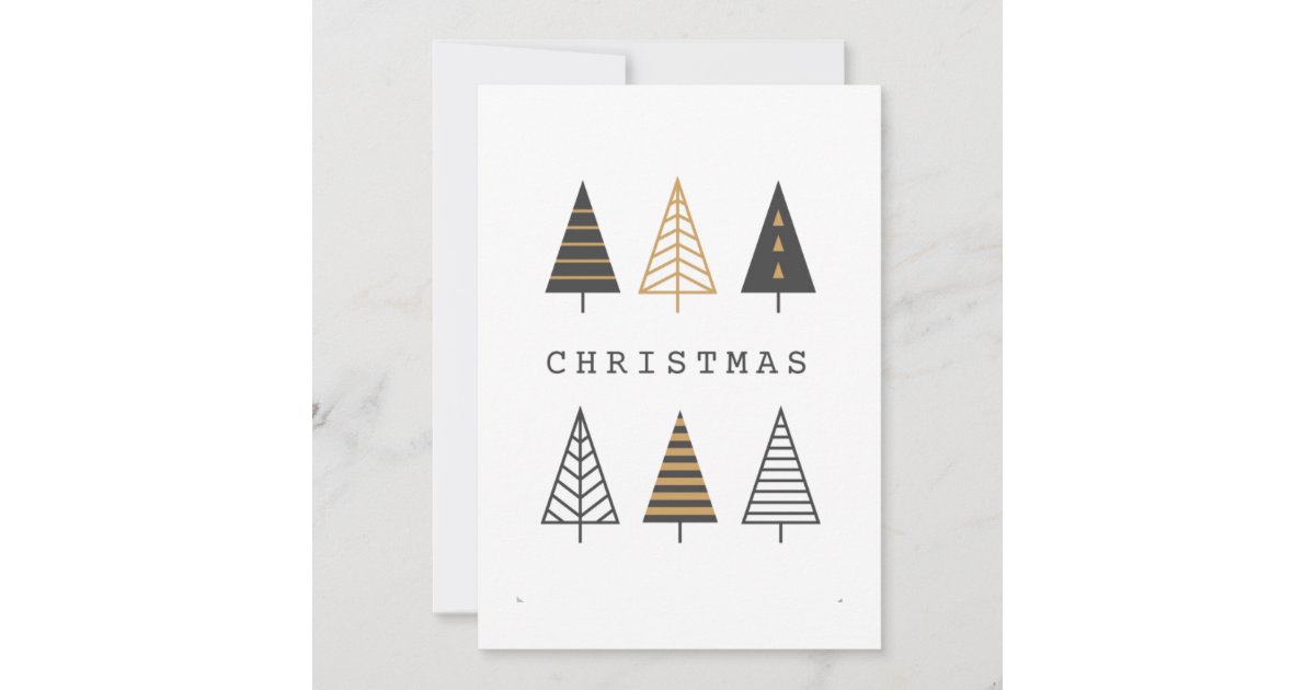Simple Cute Holiday Christmas Card | Zazzle