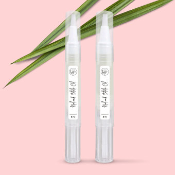 Simple Cuticle Oil Pen Logo Cosmetic Product Label | Zazzle