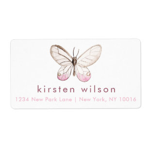 Butterfly Labels | Zazzle