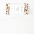 Simple Elegant Botanical Floral Wedding Welcome Banner | Zazzle