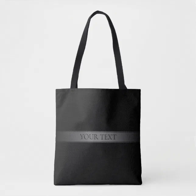 Simple Elegant Gradient Stripe Editable Color Tote Bag | Zazzle
