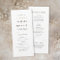 Simple Elegant Modern Classy Wedding Program | Zazzle