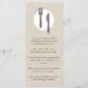 Simple Elegant & Modern Taupe Custom Restaurant Menu | Zazzle