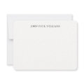Simple Elegant Professional Classic Black Gray Note Card | Zazzle
