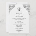 Simple elegant Renaissance architecture wedding Invitation | Zazzle