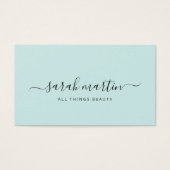 Simple Elegant Teal Turquoise Gift Certificate | Zazzle