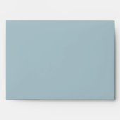 Simple Elegant Text | Powder Blue Envelope | Zazzle
