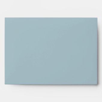 Simple Elegant Text | Powder Blue Envelope | Zazzle