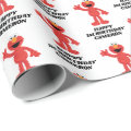 Simple Elmo 1st Birthday Wrapping Paper | Zazzle
