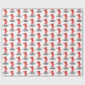 Simple Elmo 1st Birthday Wrapping Paper | Zazzle