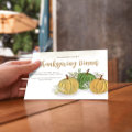 Simple Fall Autumn Foliage Pumpkin Thanksgiving Invitation | Zazzle