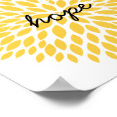 Simple Flowers Hope Poster | Zazzle