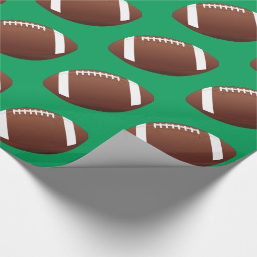 Simple Football (American) Gift Wrapping Paper | Zazzle